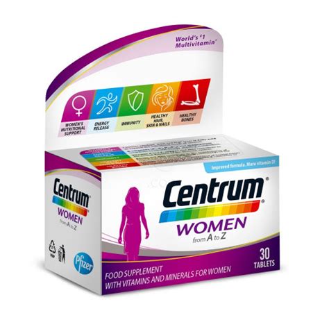 Centrum за жени от А до Z - 30 таблетки - Аптека Детелина