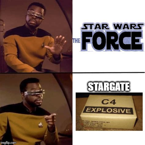 happy may the c4 be with you also what is technobabble explanation to