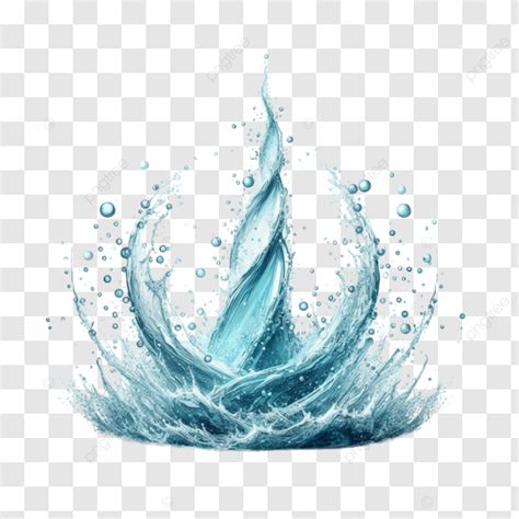 상쾌한 물 스플래시 고해상도 블루 물 튀김 물결 물 Png 일러스트 및 이미지 에 대한 무료 다운로드 Pngtree