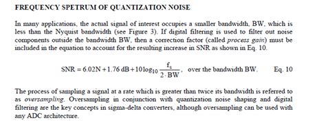 How To Calculate Aducm4050 Snr Qanda Ultra Low Power Microcontrollers Engineerzone