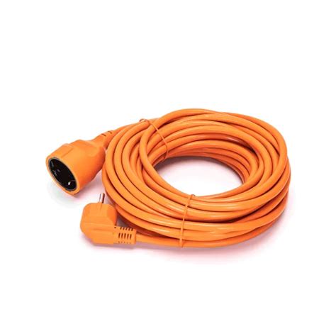 Verlengsnoer Meter H Vv F G Geaard Oranje Ledpanelendiscounter Nl