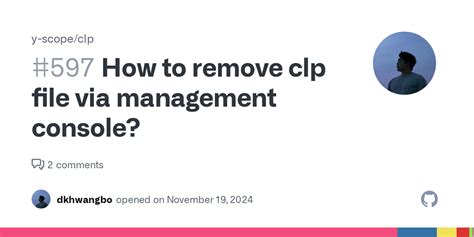 how to remove clp file via management console · issue 597 · y scope