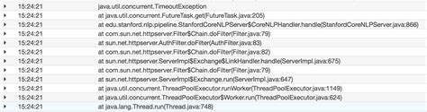 Broken Pipe And Concurrent Timeout Exceptions From Corenlp Server