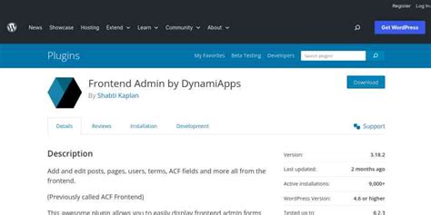 Frontend Admin Premium Pluginsforwp