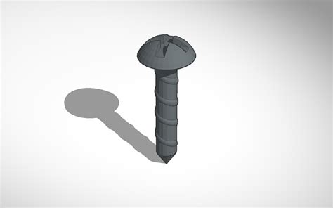 3d Design Screw Testing Tinkercad