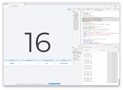 Display Altkey Ctrlkey Metakey Shiftkey Bools Of Event · Issue 290