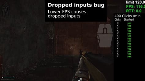 Dropped Inputs Bug Demonstration R Escapefromtarkov