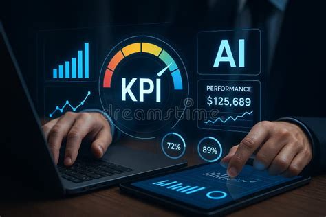 Ai Driven Kpi Dashboard For Business Performance And Data Analytics