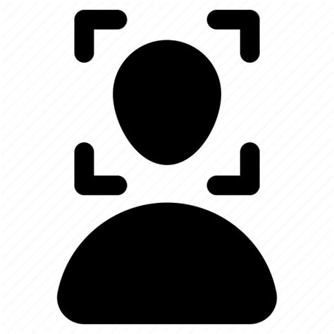 Face Detection Recognition Scanning Authentication Identification Access Icon Download