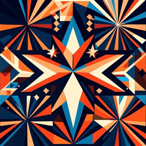 Premium Vector Abstract Stars Vector Illustration
