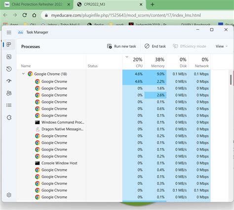 Whate Are There So Many Instances Taking Up So Many Resources With Only 2 Tabs Open Rchrome