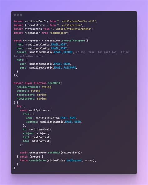 Mern Nodemailer Emailverification Security Bestpractices Nodejs