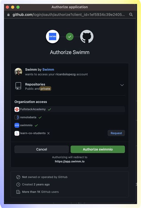 Connect GitHub Repositories To Swimm Swimm Developer Community
