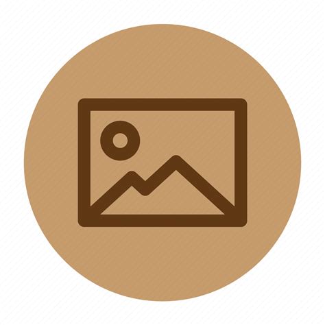 Circle Document File Image Picture User Interface Web Icon Download On Iconfinder