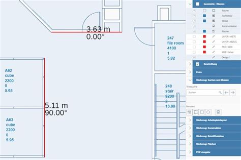 Korasoft Room Measure Measuring Tool In Sap Korasoft Cafm With Cad And Bim Directly In Sap