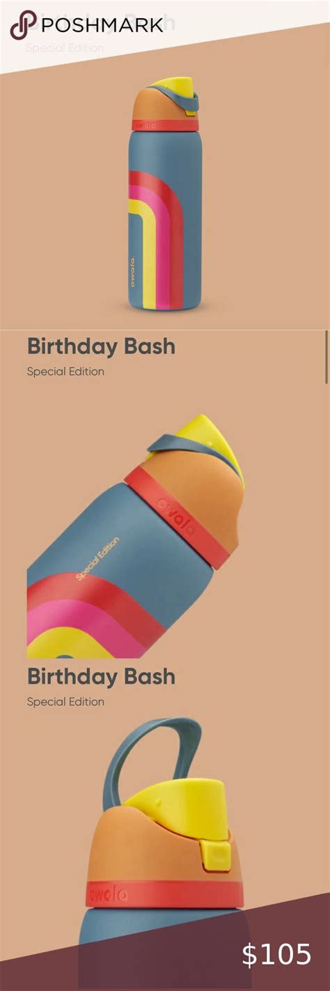 Owala Birthday Bash Dream On 32 Oz Freesip Limited Edition