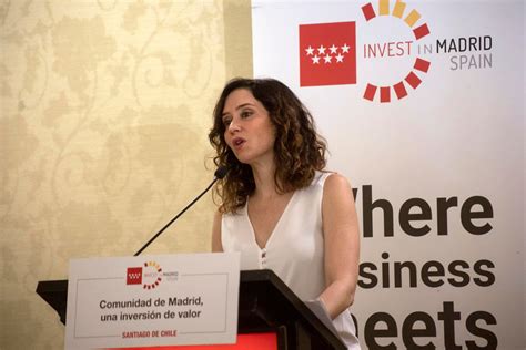 Isabel Díaz Ayuso Elogia A Sebastián Piñera Como “un Político