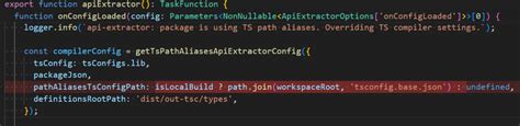 [bug] api extractor output does not match ci · issue 28084