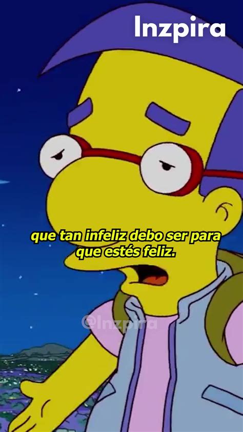¿qué Tan Infeliz Debo Ser Para Que Seas Feliz Milhouse Y Lisa Meme