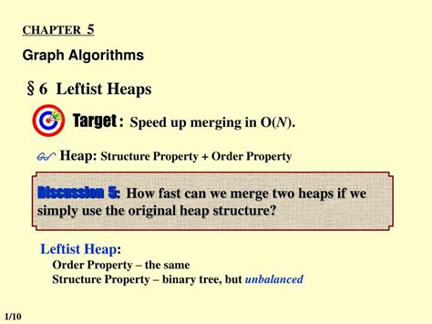 Ppt §6 Leftist Heaps Powerpoint Presentation Free Download Id6011045