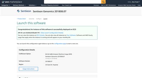 Using A Sentieon® Ami From The Aws Marketplace — Sentieon Appnotes 20230803 Documentation