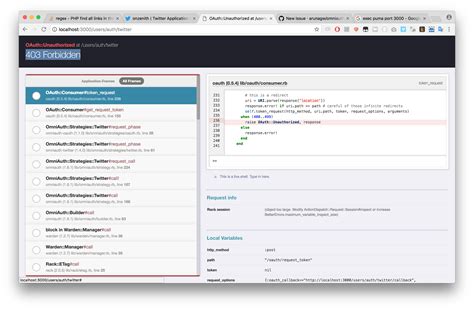 403 Forbidden On Usersauthtwitter · Issue 131 · Arunagwomniauth
