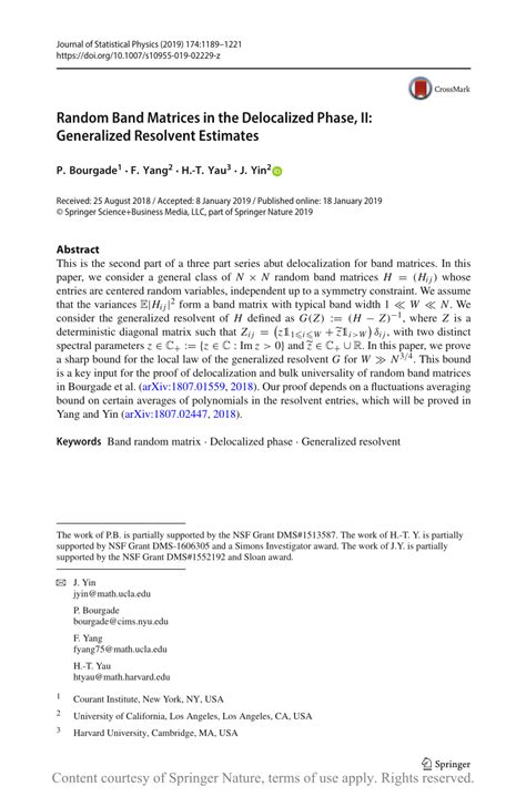 Random Band Matrices In The Delocalized Phase Ii Generalized Resolvent Estimates