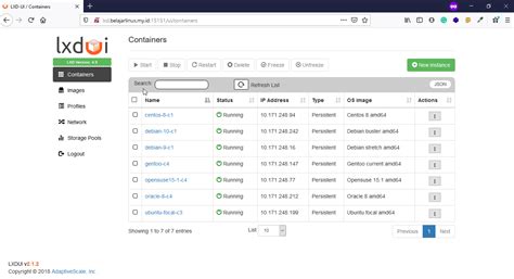 Administrasi Linux Container Menggunakan Lxdui Belajar Linux Id Situs Belajar Linux Terlengkap