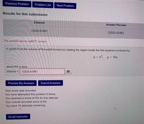 Solved Previous Problem Problem List Next Problem Results
