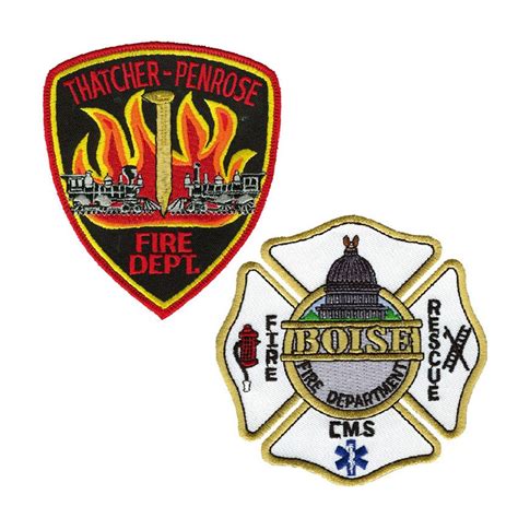 Firefighter Patch Template