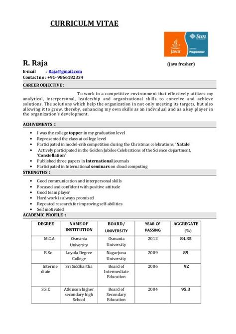 Career Objective For Resume For Experienced Fresher Resume Template Babesjim