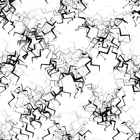 Geometric Abstract Art Edgy Angular Rough Texture Stock Vector Illustration Of Chaos