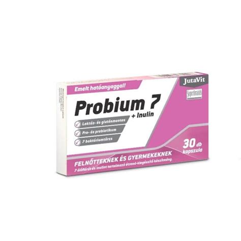 Jutavit Probium 7inulin 30 Kapszula Minden Ami Táplálékki