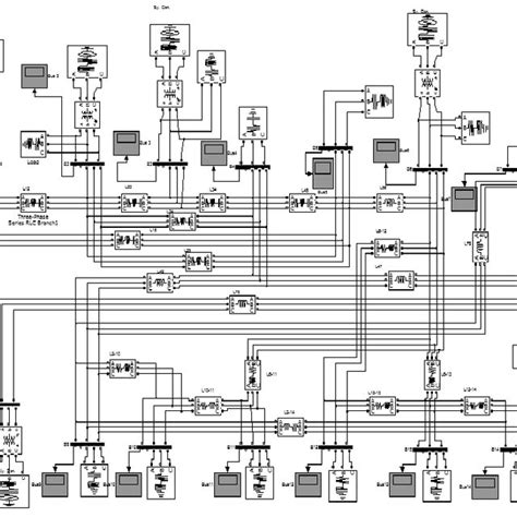 IEEE Bus System MATLAB SIMULINK Model Download Scientific Diagram