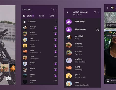 Chatbox Ui Figma Projects Photos Videos Logos Illustrations And Branding Behance
