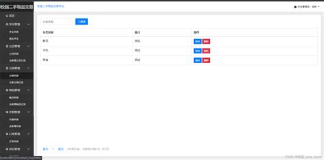 基于ssm的校园二手物品交易平台（idea spring springmvc mybatis jsp） 胖虎的工具箱 编程导航