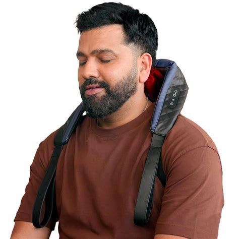 Dr Physio Usa 1048 Rechargeable Neck Shoulder And Back Massager With Ir
