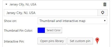 Customizing Map Pins Google Maps Widget