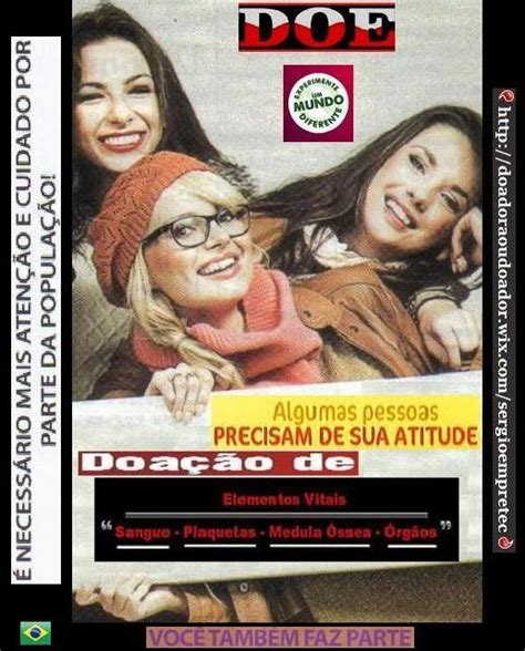 Pin De Sergioempretec Em 01 Doadora Ou Doador Medula óssea