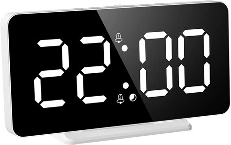 Criacr Led Digital Alarm Clock 65″ Large Led Display Alarm Clock With