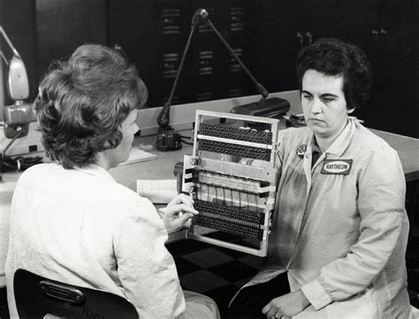 That Time When Computer Memory Was Handwoven By Women Amusing Planet