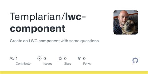 Github Templarianlwc Component Create An Lwc Component With Some