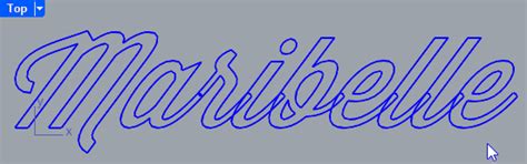 Curve Boolean Command On Text Object Curve Script Font Rhino For