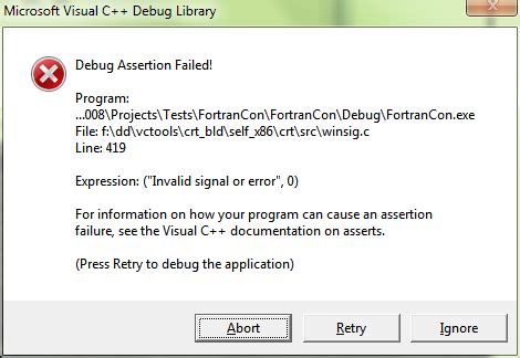 Stack Overflow In Fortran 90 Stack Overflow