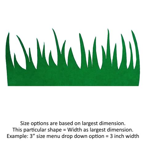 25 Pack Paper Grass Shape Grass Shapes Paper Grass Cut Outs Paper