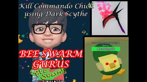 Red Hive Bee Swarm Simulator Kill Commando Chick While Afk Youtube