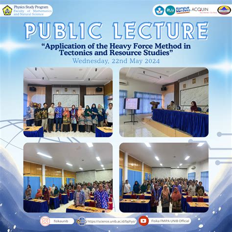 Public Lecture “application Of The Heavy Force Method In Tectonics And