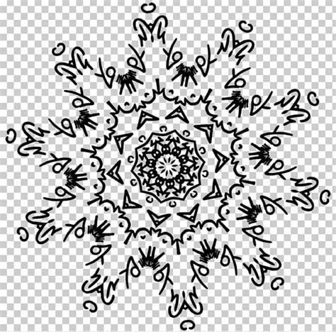 Snowflake Fractal Pattern Png Clipart Area Art Background Tumblr