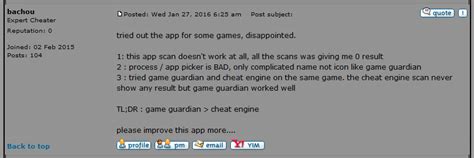 Compare GameGuardian With Other Hack Tools GameCIH GameHacker GameKiller CheatEngine