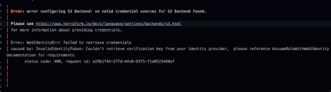 AssumeRoleWithWebIdentity With InvalidIdentityToken Error With OIDC Provider For Github And AWS